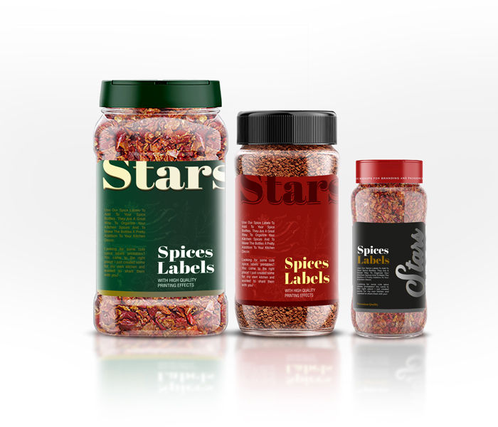 Food Packaging Labels | Custom Food Labels & Stickers Maker | Stars Labels